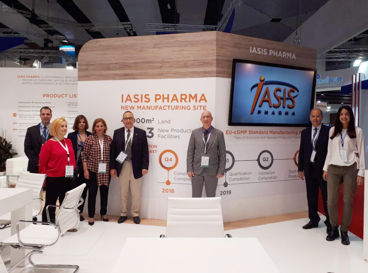 PARTICIPATION OF IASIS PHARMA IN CPHI WORLDWIDE 2018 – IASIS PHARMA