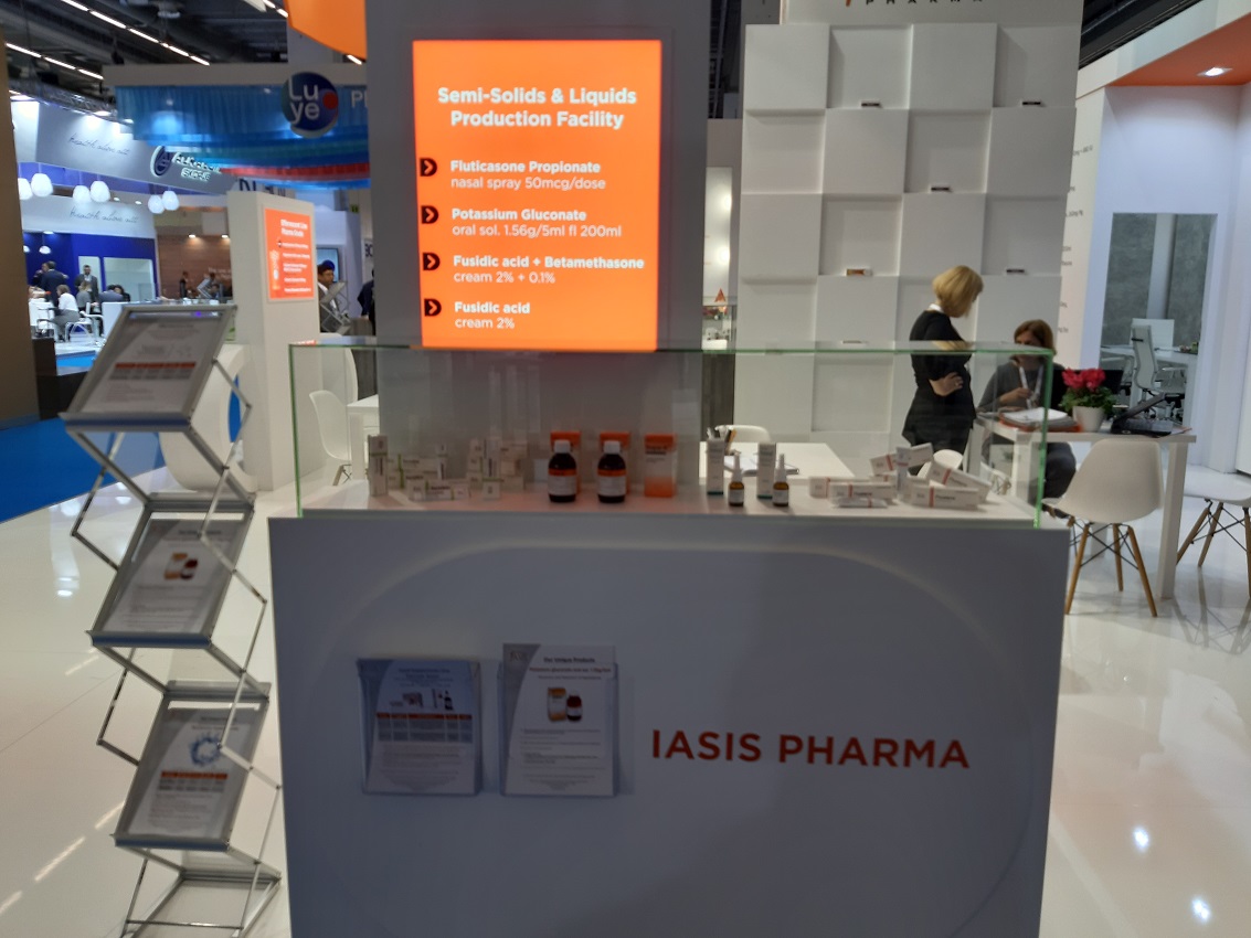 ΣΥΜΜΕΤΟΧΗ ΤΗΣ IASIS PHARMA ΣΤΗ ΔΙΕΘΝΗ ΕΚΘΕΣΗ CPHI WORLDWIDE 2019 ...