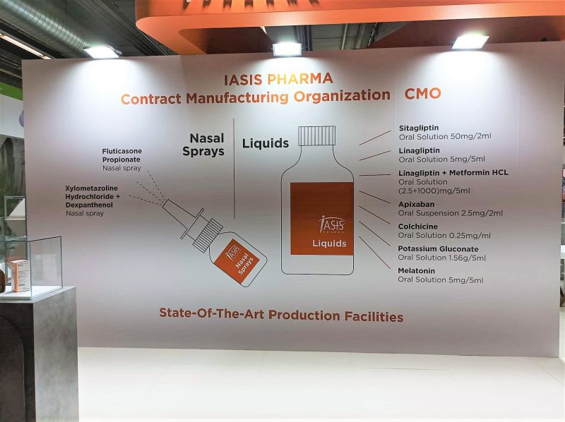 IASIS PHARMA PARTICIPATION IN CPHI FRANKFURT 2022 GLOBAL PHARMACEUTICAL ...